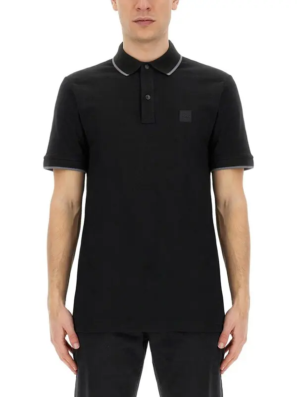 BOSS Polo With Logo - Black