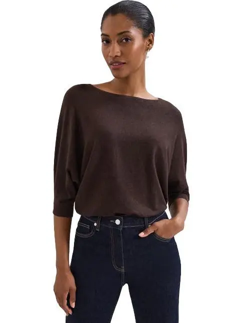 PHASE EIGHT Cristine Knit Jumper - Brown