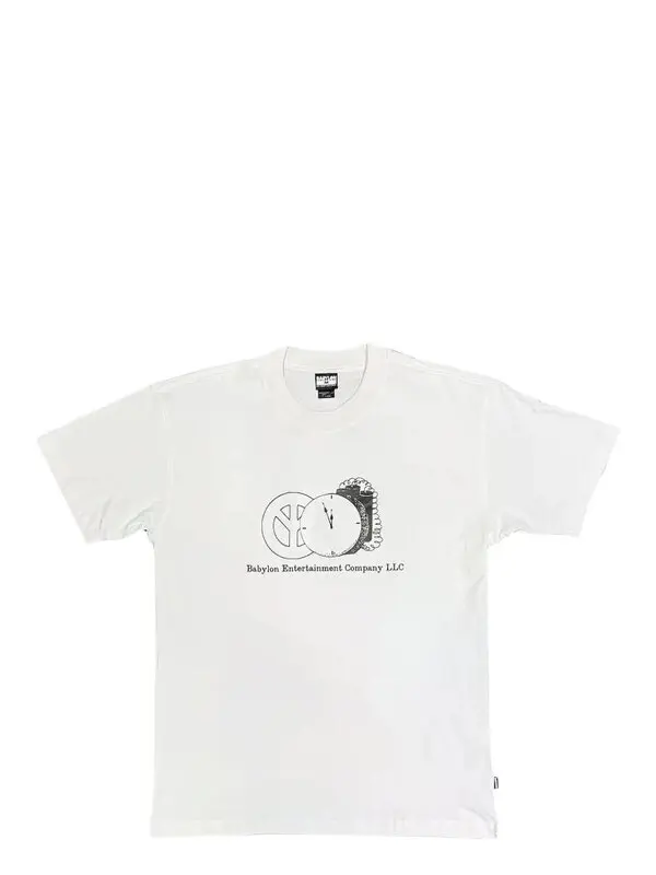 BABYLON Print T-shirt - White