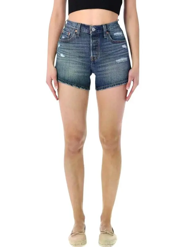 LEVI'S 501® Curve Denim Shorts - Blue