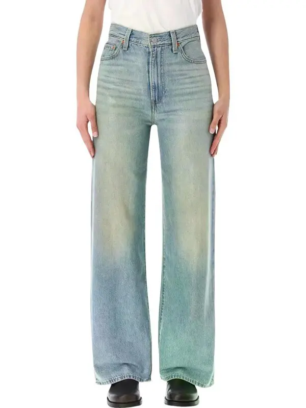 LEVI'S Ribcage Wide-leg Jeans - Blue