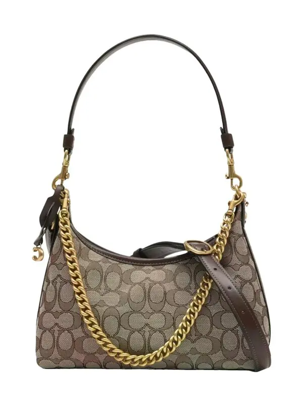 COACH® Juliet 25 Signature Chain Shoulder Bag - Neutrals