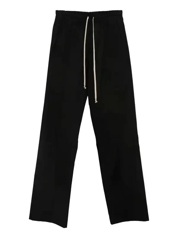 Rick Owens Drawstring-fastening Trousers - Black