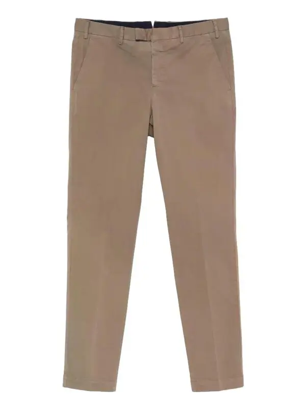 PT TORINO Belt-loop Trousers - Brown