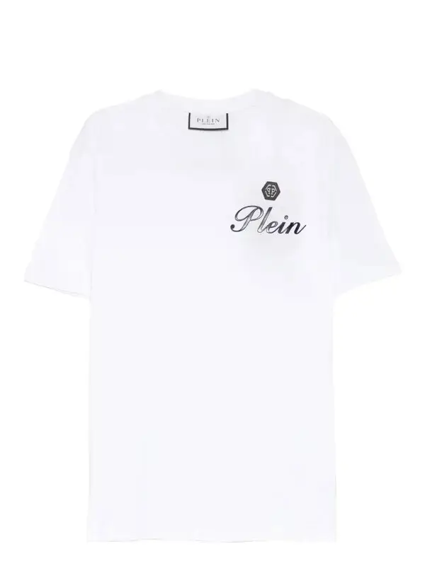 Philipp Plein Logo-detail T-shirt - White
