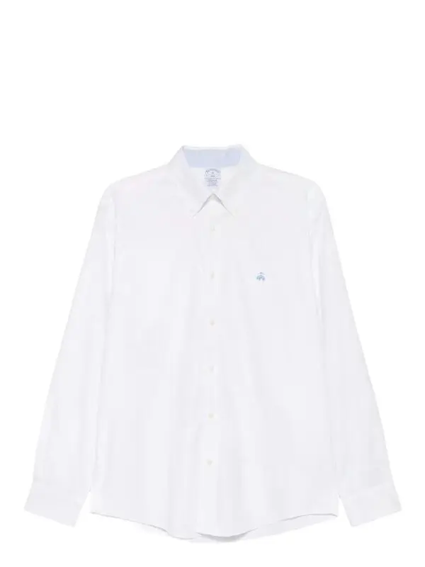 Brooks Brothers Buttoned Shirt - White