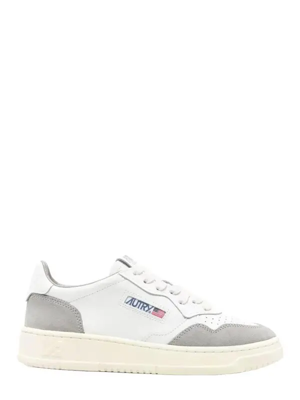 AUTRY Medalist Panelled Sneakers - White