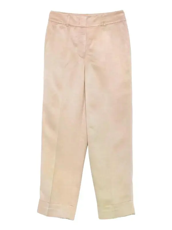 Peserico Cuffed Trousers - Neutrals