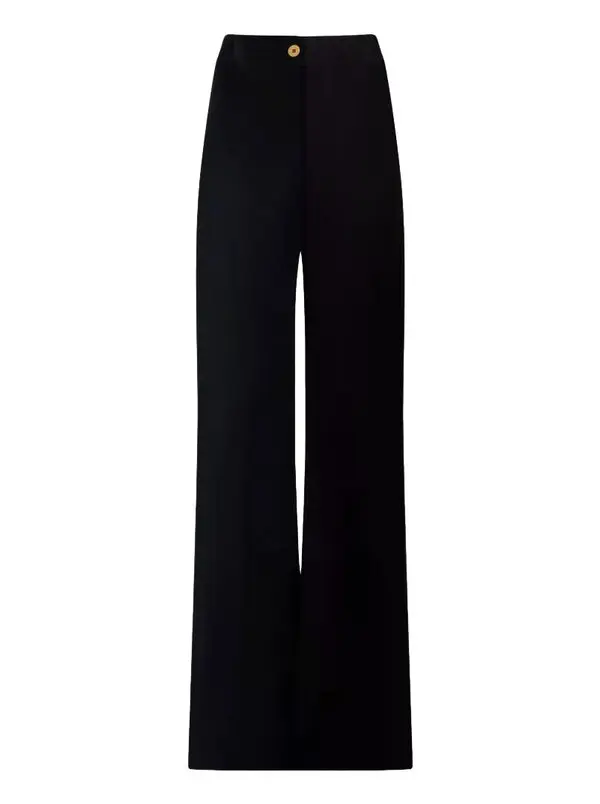 Patou Belt-loops Trousers - Black