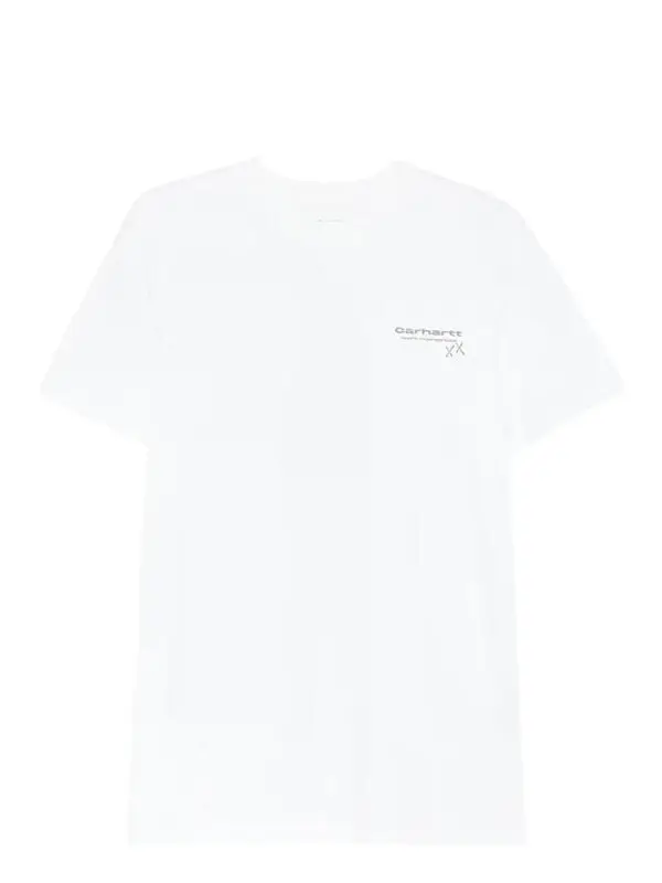 Carhartt Work In Progress S/s Garble Printed T-shirt - White