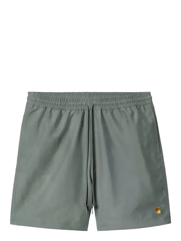 Carhartt Work In Progress Chase Drawstring Swim Shorts - Green