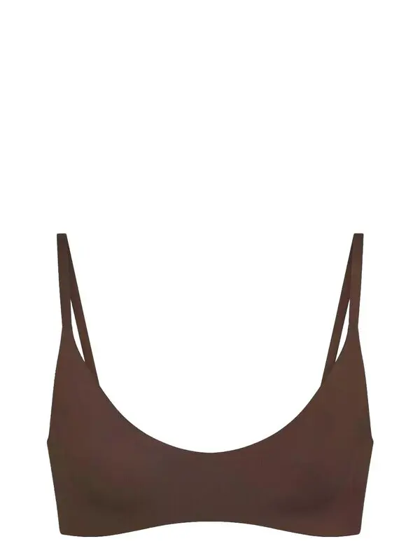 SKIMS X Nike Micro Scoop Bra - Brown