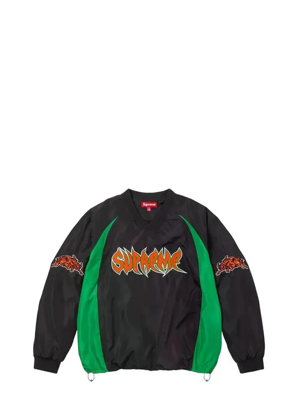 Supreme Warthog Drawstring Sweatshirt - Black