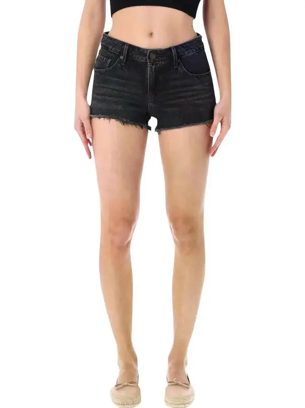 LEVI'S Low-rise Denim Shorts - Black
