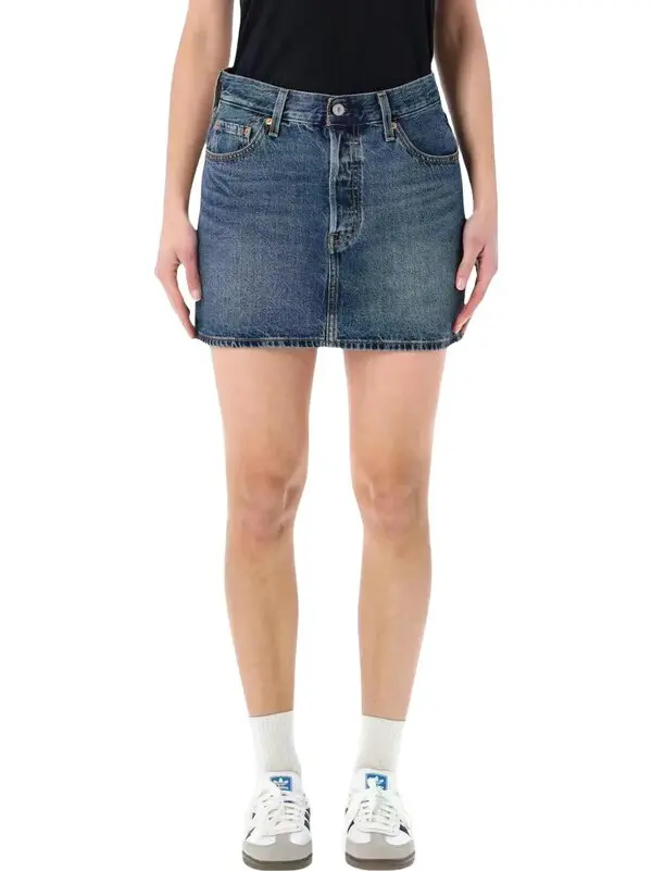 LEVI'S Icon Mini A-line Skirt - Blue