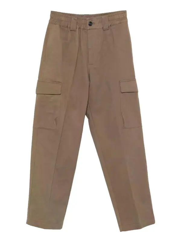 RHUN Cargo-pocket Trousers - Brown