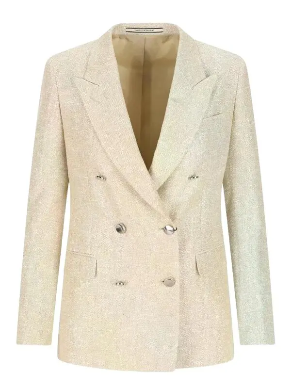 Tagliatore Double-breasted Flap-pocket Blazer - Neutrals