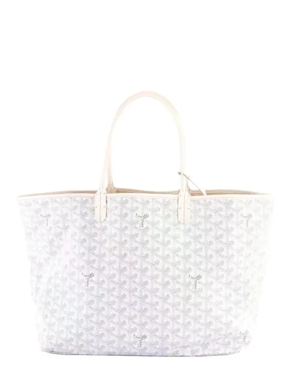 Goyard Saint Louis Coated Canvas Pm Tote Bag - White