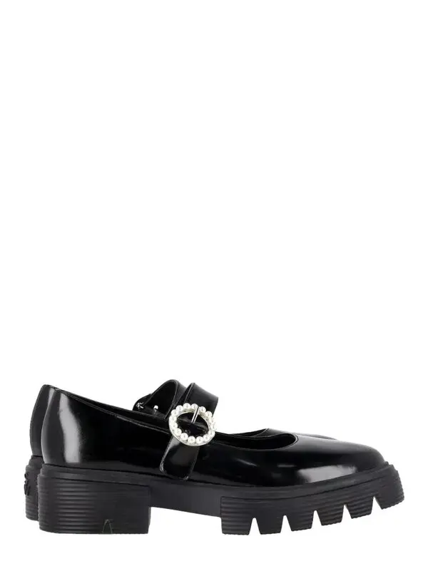 STUART WEITZMAN Nolita Platform Loafers - Black