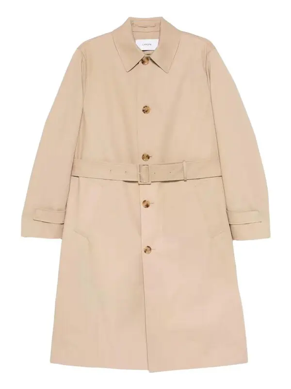 LARDINI Padril Trench Coat - Neutrals