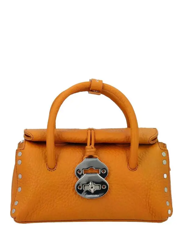 ZANELLATO Baby Dotta Studded Tote - Orange