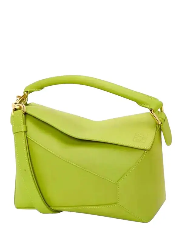 Loewe Small Puzzle Bag - Green