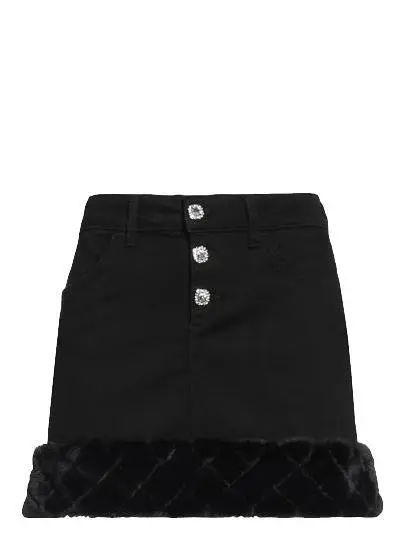 LIU •JO Denim Pencil Skirt - Black