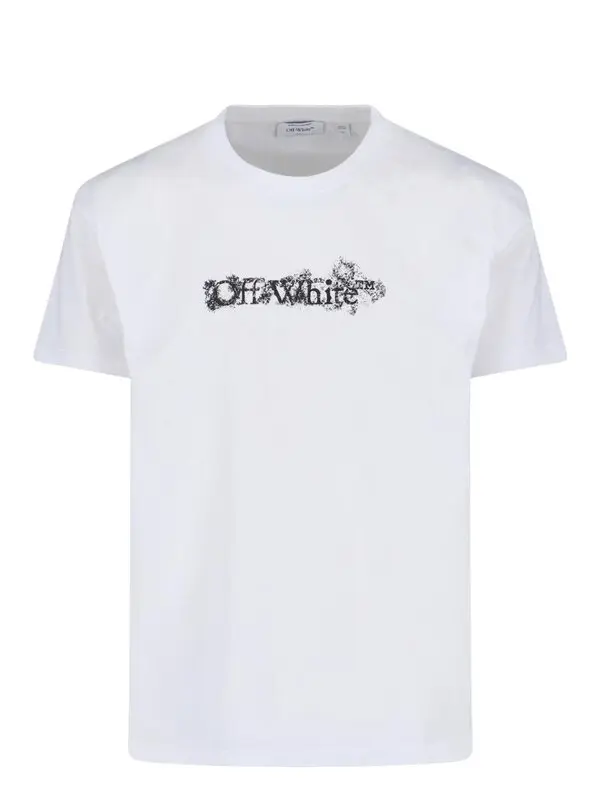 Off-White Flower Skate' T-shirt - White