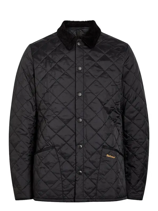 Barbour Liddesdale Quilted Nylon Jacket - Black