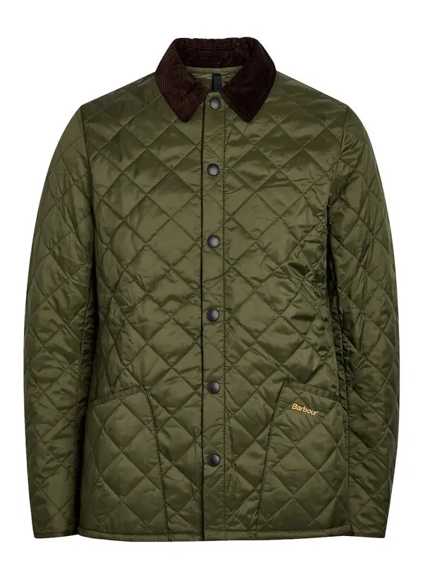 Barbour Liddesdale Quilted Nylon Jacket - Green