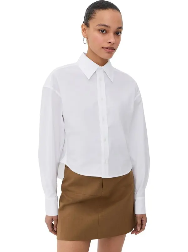 KALLMEYER Tegan Button-down Shirt - White