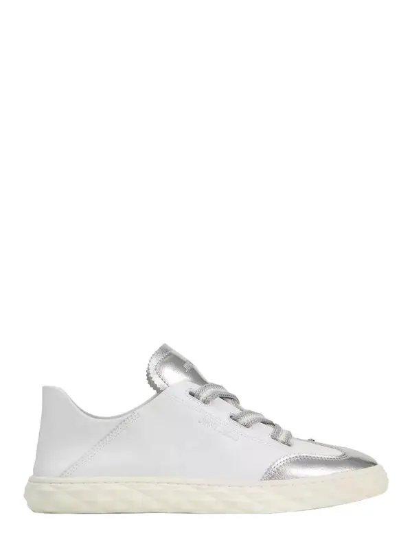 JIMMY CHOO Diamond Light Flex Sneakers - White