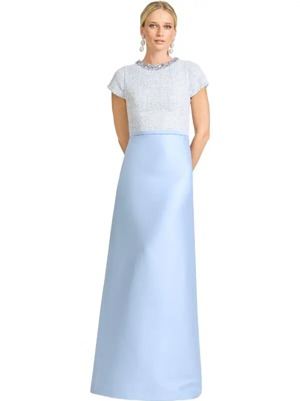 Sachin & Babi Embellished Aspen Gown - Glacial Blue