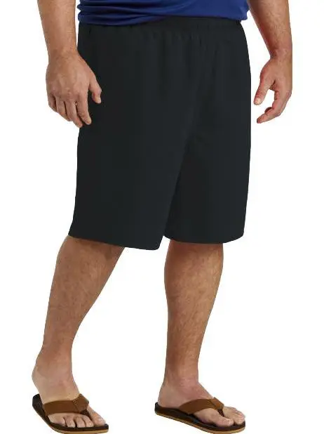 B+T ESSENTIALS Quick-dry Swim Trunks - Black