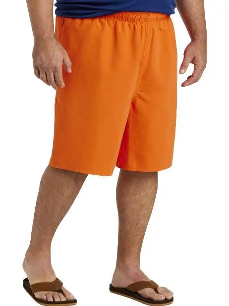 B+T ESSENTIALS Quick-dry Swim Trunks - Orange