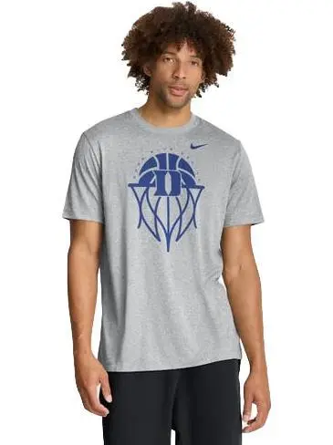 Nike Duke Blue Devils Basketball Icon Legend Dri-fit T-shirt - Gray