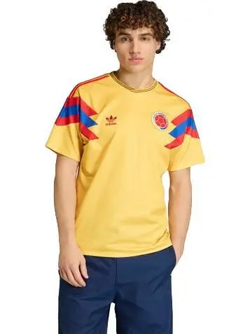 Adidas Colombia National Team 1990 Bringback Home Jersey - Yellow