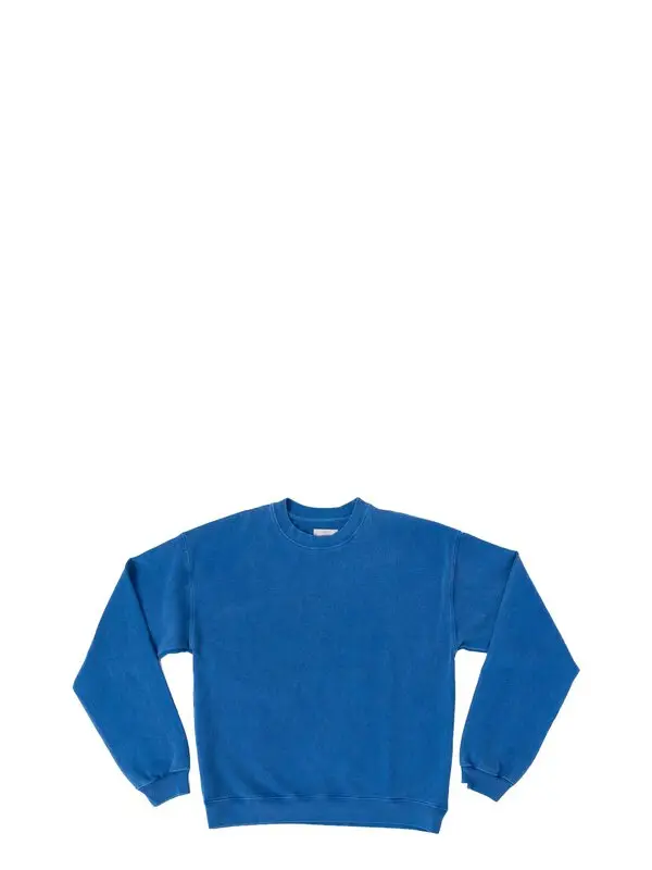 ARIKO Crew Neck Sweatshirt - Blue Wave