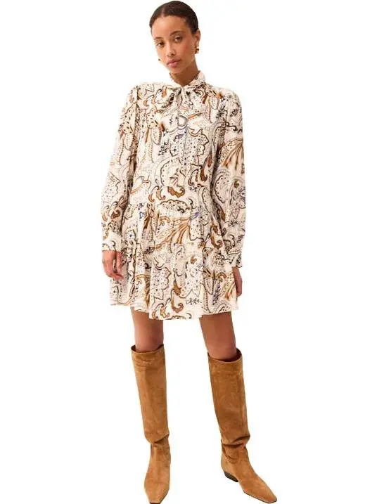 MARIE OLIVER Ulanie Mini Shirtdress - Trinity