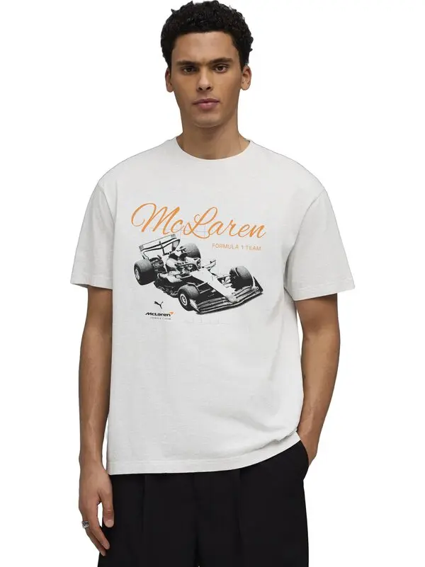 PUMA Mclaren Racing Car Graphic T-shirt - White