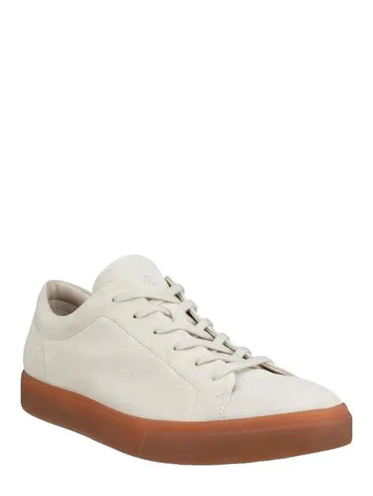 Ecco Soft 10 Leather Sneaker - Gravel