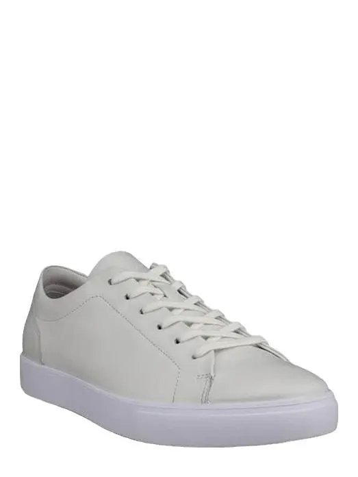 Ecco Soft 10 Leather Sneaker - White