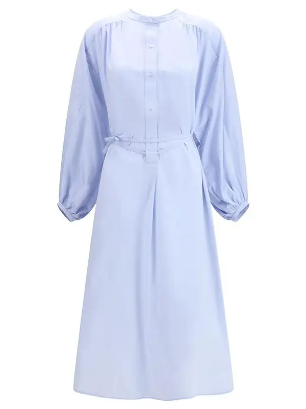 Loulou De Saison Vitti Chemisier Dress - Blue