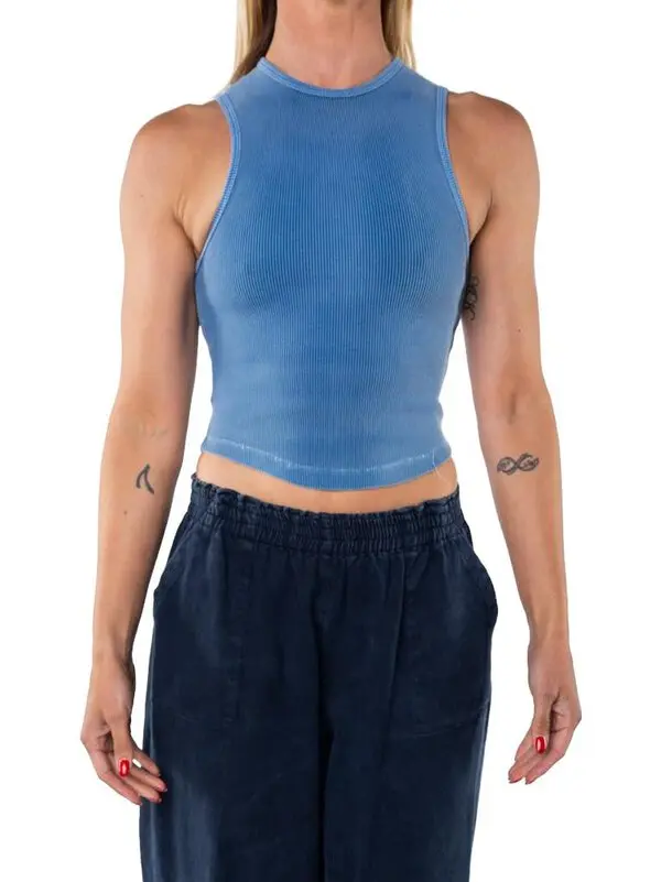 ARIKO Scallop Tank - Blue-wave
