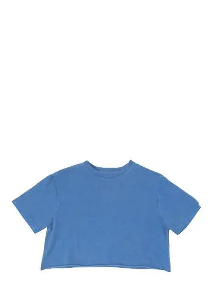 ARIKO Beach Crop Tee - Blue Wave