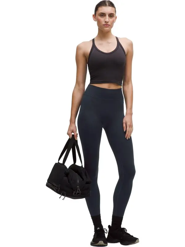 Lululemon High-rise Training Tight 25 - True Navy/black