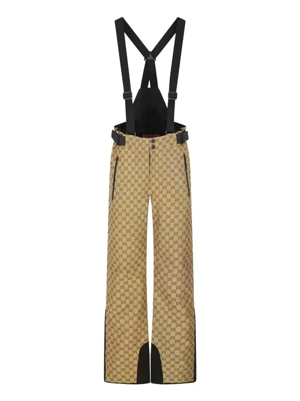 Gucci Gg Jacquard Ski Bottoms - Neutrals