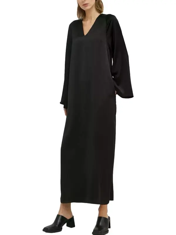 BY MALENE BIRGER V-neck Maxi Dress - Black
