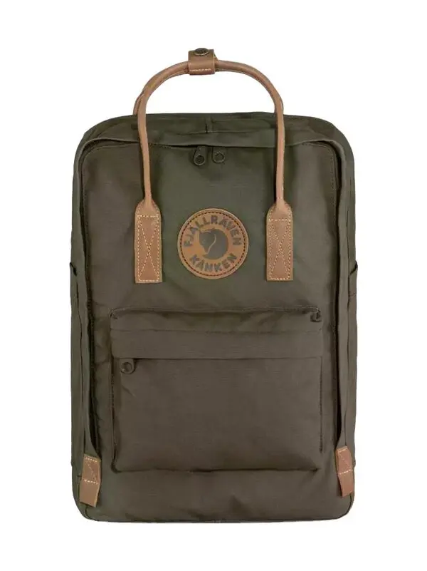 Fjallraven Logo-patch Backpack - Green