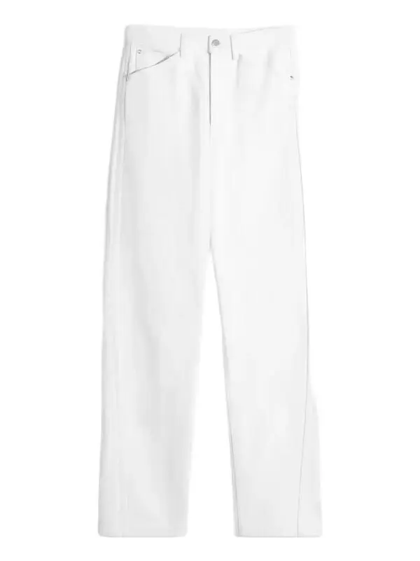 LEMAIRE Five-pocket Twisted Jeans - White